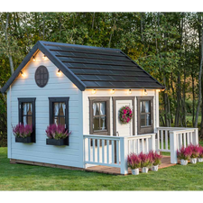 Whole Wood Playhouses Blackbird Wooden Playhouse — AlignedPlay
