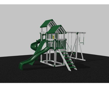 Space Shuttle Vinyl Swing Set — AlignedPlay