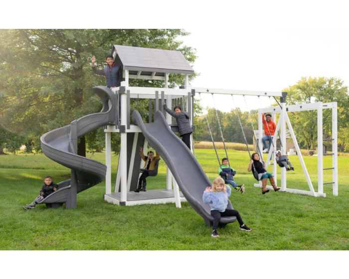 Star Light Vinyl Swing Set — AlignedPlay